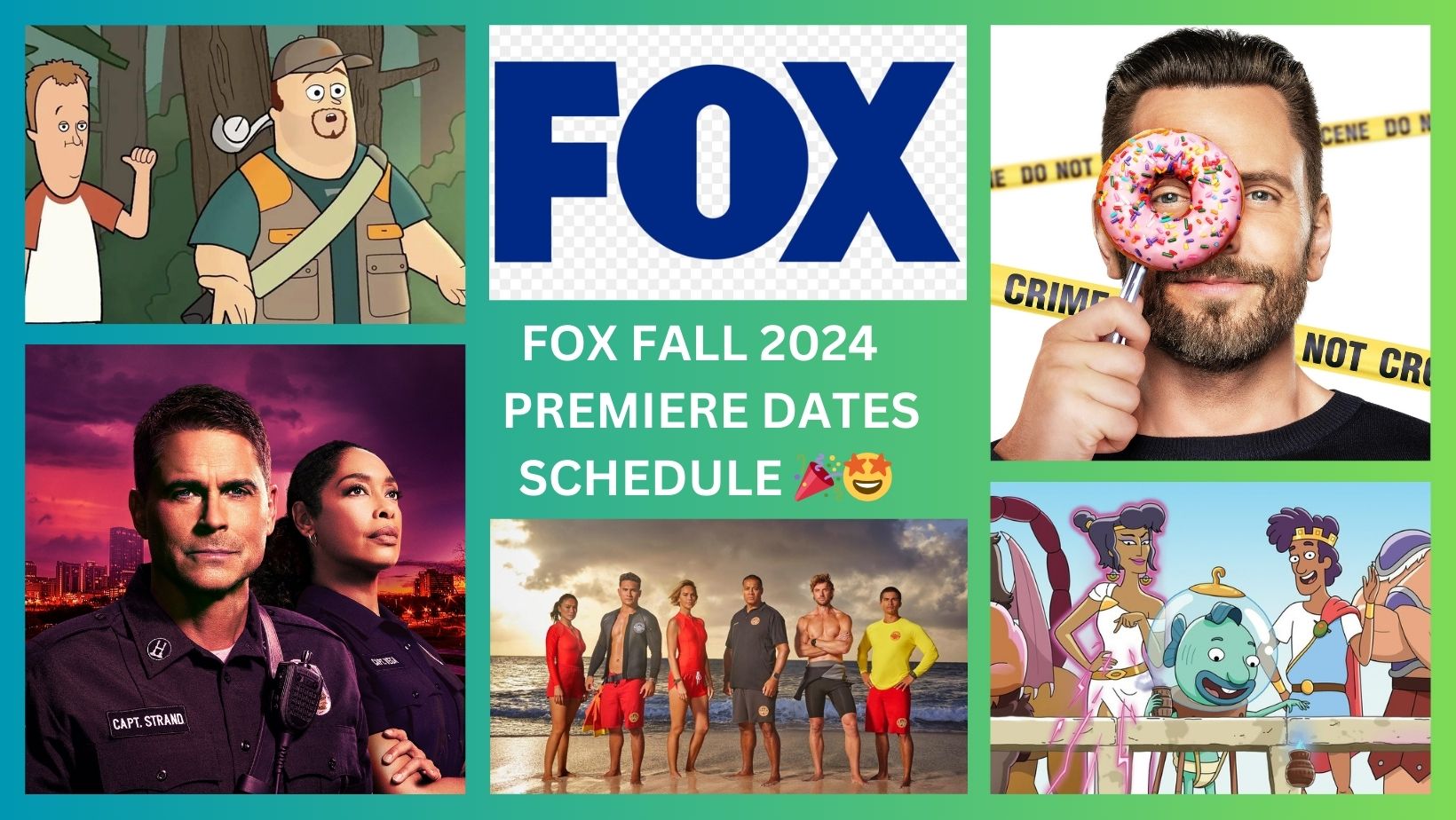 FOX Fall 2024 Premiere Dates – Releases TV